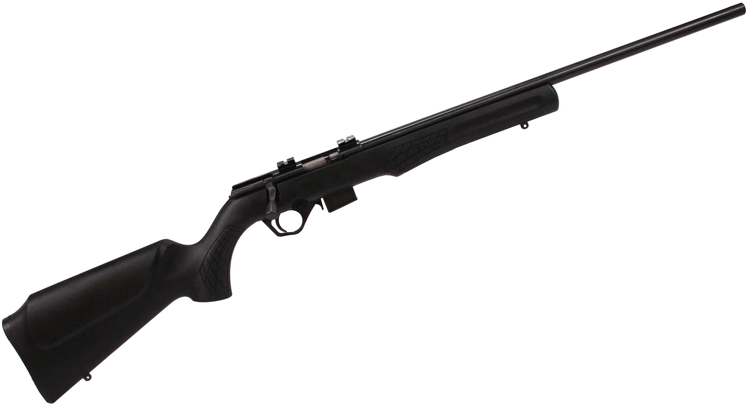 Rossi RB22M Bolt Action Rifle 22 WMR 21 Barrel Black Finish Synthetic